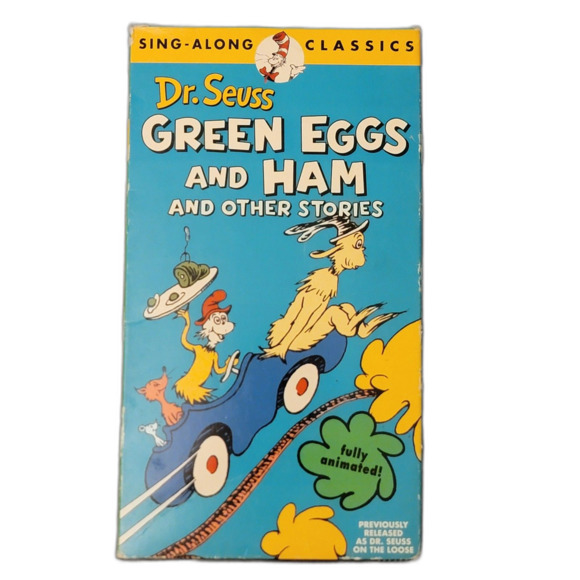 Dr. Seuss | Media | Vtg Dr Suess Vhs Collection 4 Cat In The Hat Abcs ...